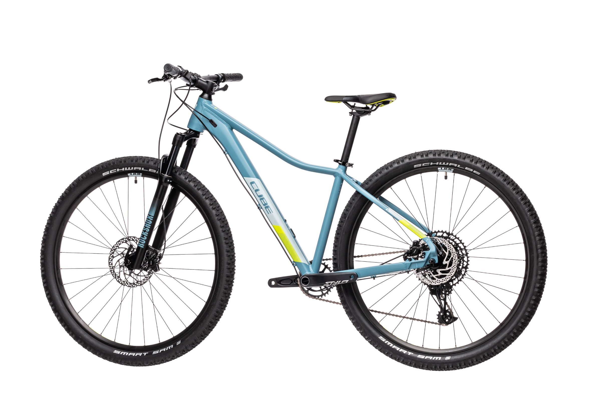 Cube horské kolo ACCESS WS SL greyblue lime | Bezvakolo