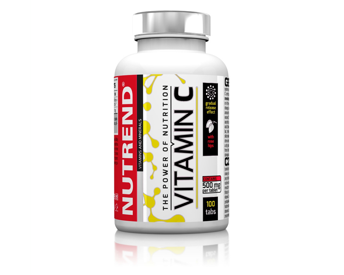 Nutrend VITAMÍN C se šípky 100 tablet | Bezvakolo